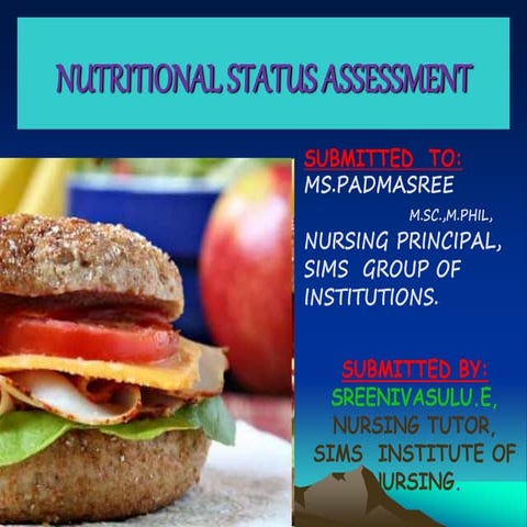 NUTRITIONAL ASSESSMENT .ppt