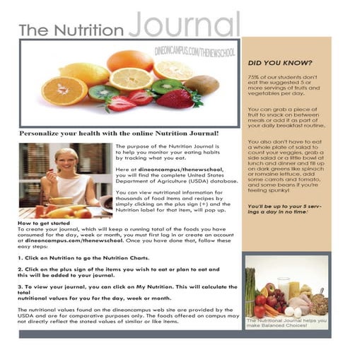 Nutritional journal | PDF