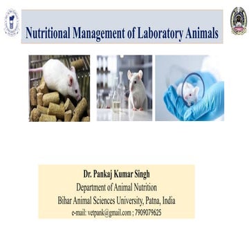 Nutritional Management of Laboratory Animals.pptx