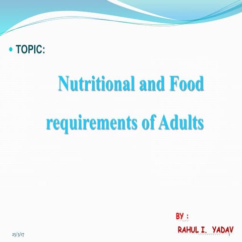 Nutritional value | PPT