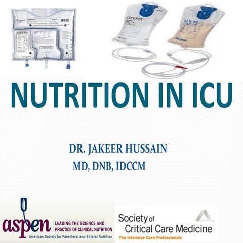 Nutrition in icu | PDF