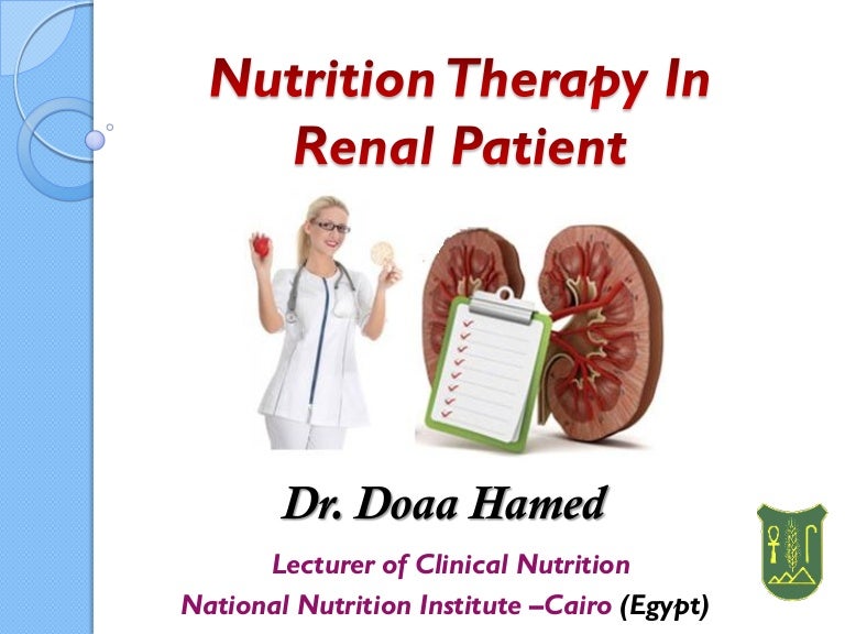 Nutrition in renal patient