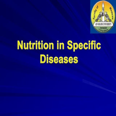 Nutrition in Specific Diseases.ppt