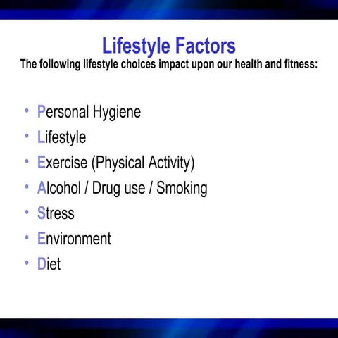 An introduction to fitness | PPT