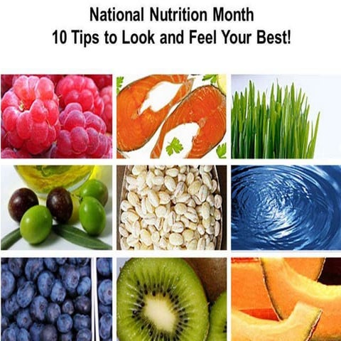 Nutrition Month Tips | PPT