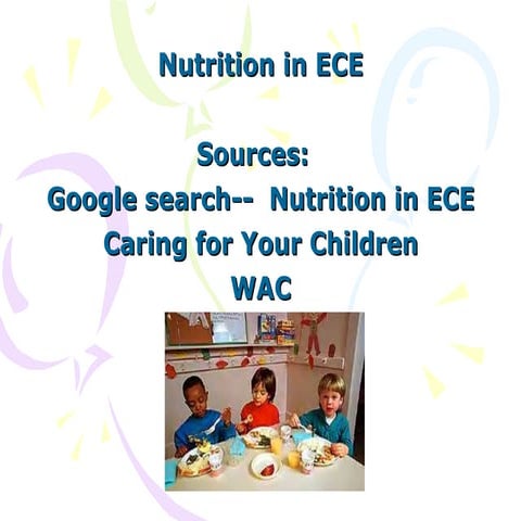 Nutrition Ppt | PPT