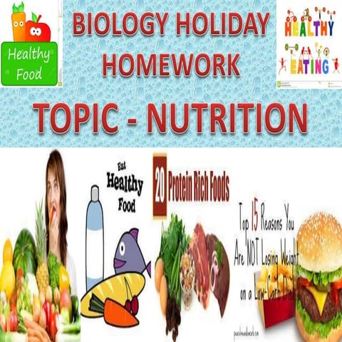 Nutrition ppt | PPTX | Nutrition | Healthy Living