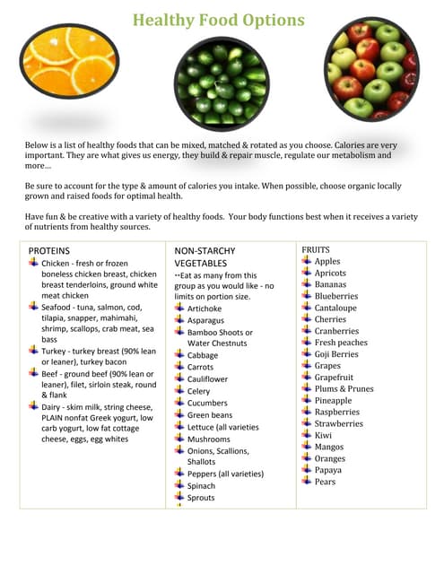 The 6 caribbean food groups | PPT