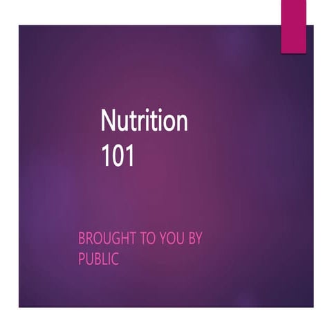Nutrition Talk.ppt