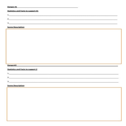 Nutrtition project grade 7 dangers of fast food pre film worksheet | DOCX