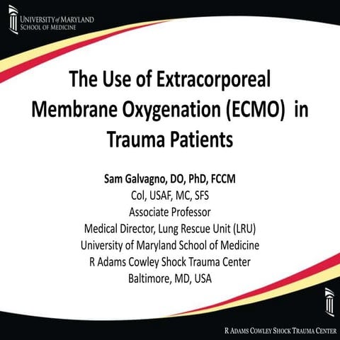 ECMO | PPT