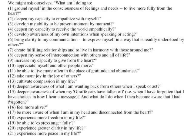 Evaluative words list nonviolent communication | PDF