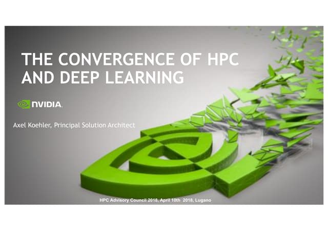 The Convergence Of Hpc And Deep Learning Ppt