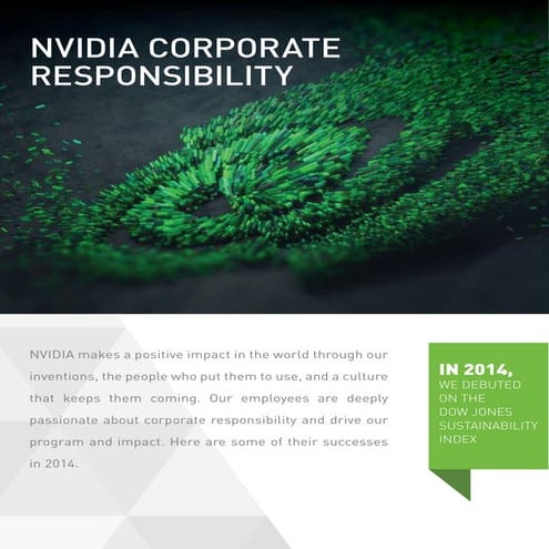 NVIDIA Corporate Responsibility Report | PDF