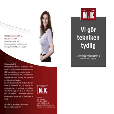 NVK projektledning & teknikinformation | PPT