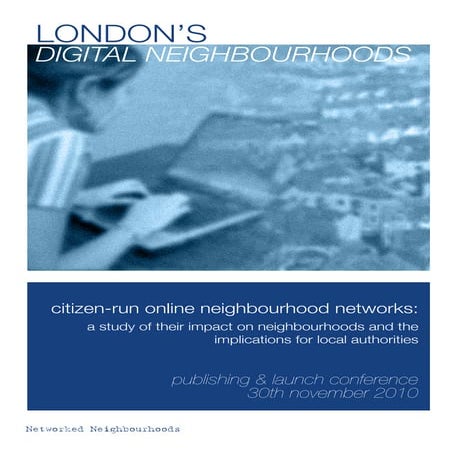 London's Digital Neighbourhoods Preview | PDF