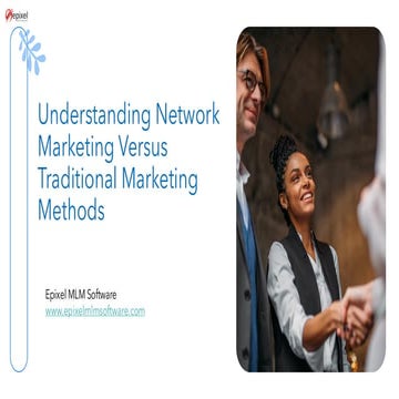 Network Marketing vs. Traditional Marketing: Key Insights and ...