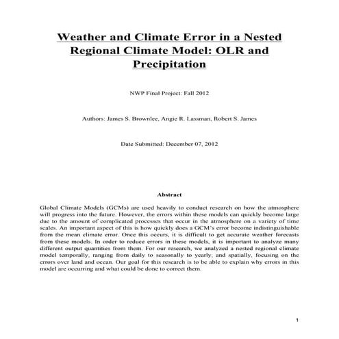 Nwp final paper | PDF