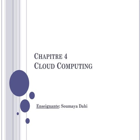 Chapitre 4 CloudComputing.pdf genie logiciel | PDF