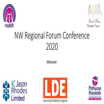 North West Regional Forum Conference Final Report | PPTX