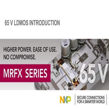 NXP 65 V LDMOS Introduction | PDF