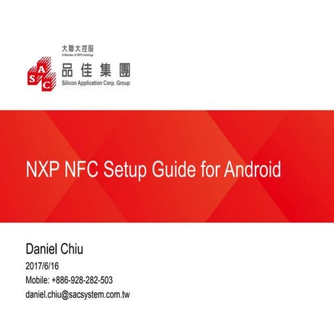 NXP NFC Android Porting Guide_2017.Jun