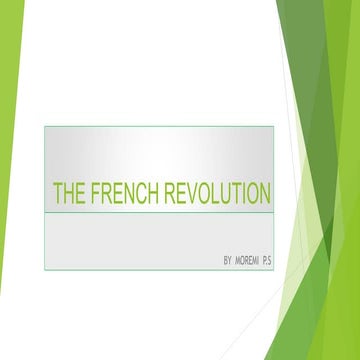 The french revolution__ps | PPT