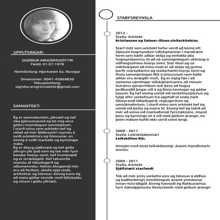 Sigríður Arngrímsdóttir | PDF