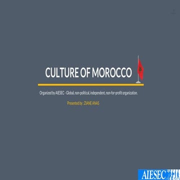 Culture of Morocco | PDF