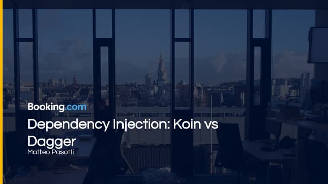 Dependency injection: koin vs dagger | PPT Dependency injection: koin vs dagger | PPT