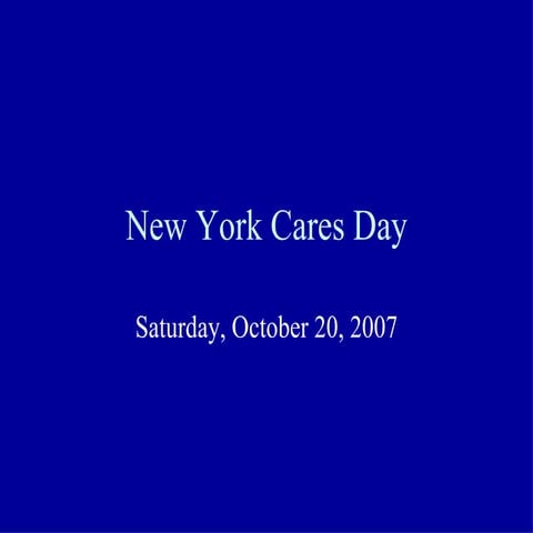 Nycares | PPT