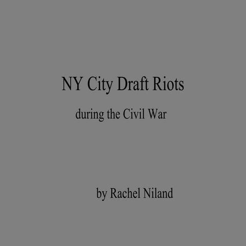 NYC riots | PPT