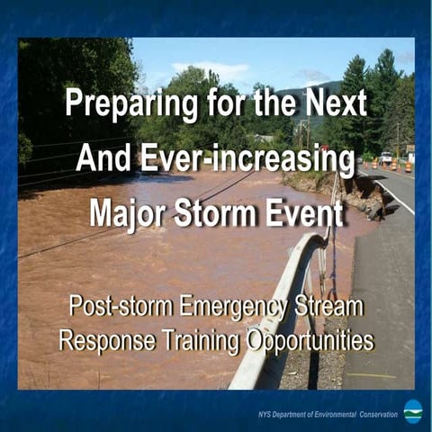 NYS DEC PSRT Program-Tom Blanchard, NYSDEC and Andy Stiles, NYSDOT | PDF