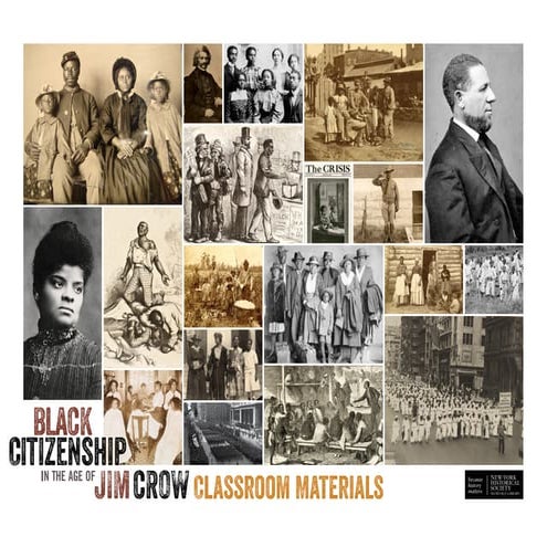 Curriculum: Black Citizenship in the Age of Jim Crow | PDF