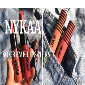Nykaa - Lipsticks .pptx