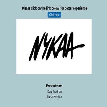 Nykaa man awareness campaign | PDF