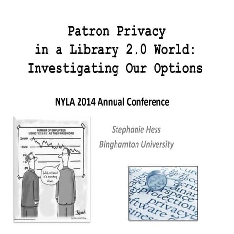 Privacy and Libraries | PPT