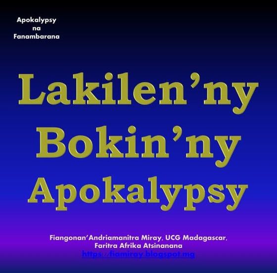 Inona ny fanjakanny lanitra | PPT