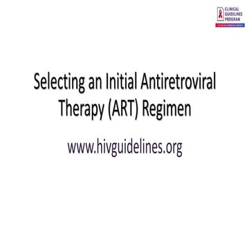 New guidelines for HIV care and treatment 2021.pptx