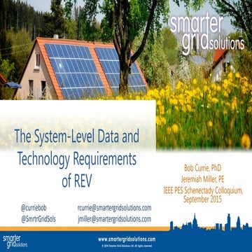 System Level Data and Technology Requirements of REV | PDF | Internet of Things | Internet