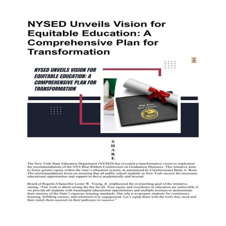 NYSED Unveils Vision for Equitable Education.pdf