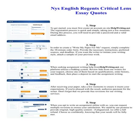 Nys English Regents Critical Lens Essay Quotes | PDF