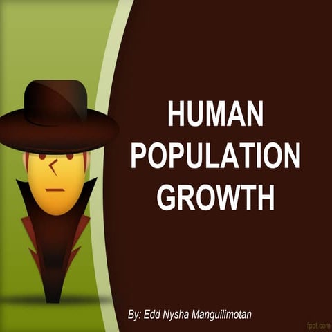 Human Population (ecology) | PPT