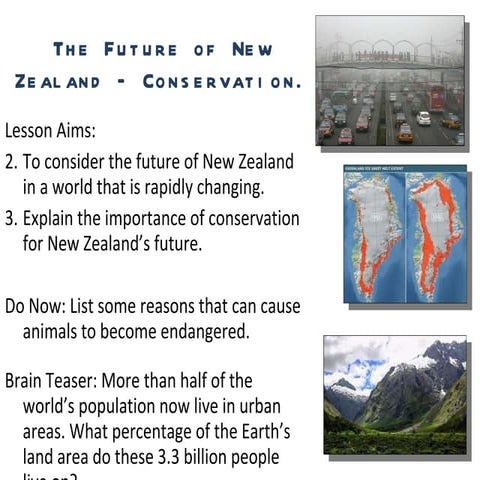 Nz conservation | PPT