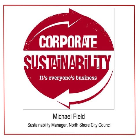 Nzica sust pres michael field & chris lindley | PPT | Business ...