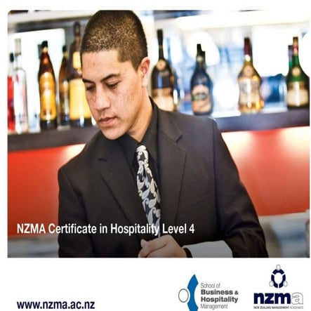 Nzma certificate in hospitality and employment skills level 4 2011 ...