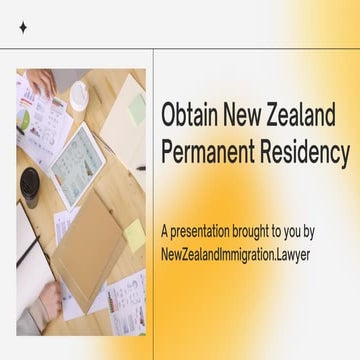 Obtain New Zealand Permanent Residency | PDF