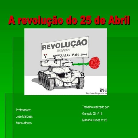 O 25 De Abril | PPT