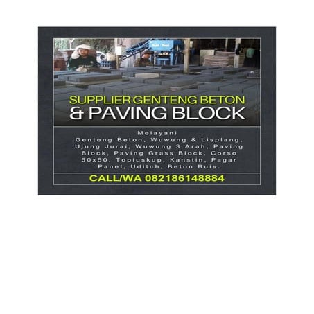 Halaman keren, Paving Block Segi Enam pilihan tepat. Beli sekarang! | PDF
