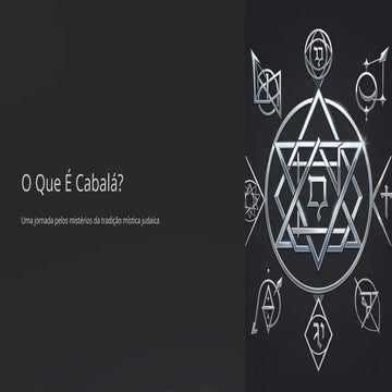O que é a Cabala (What is the Kabbalah)? | PPTX